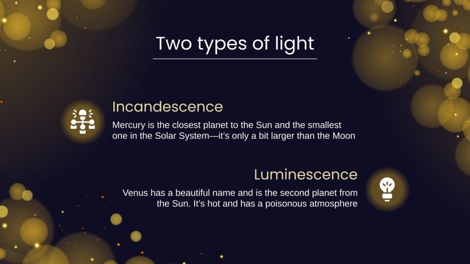 Science Subject for Highschool - 11th Grade: Light
