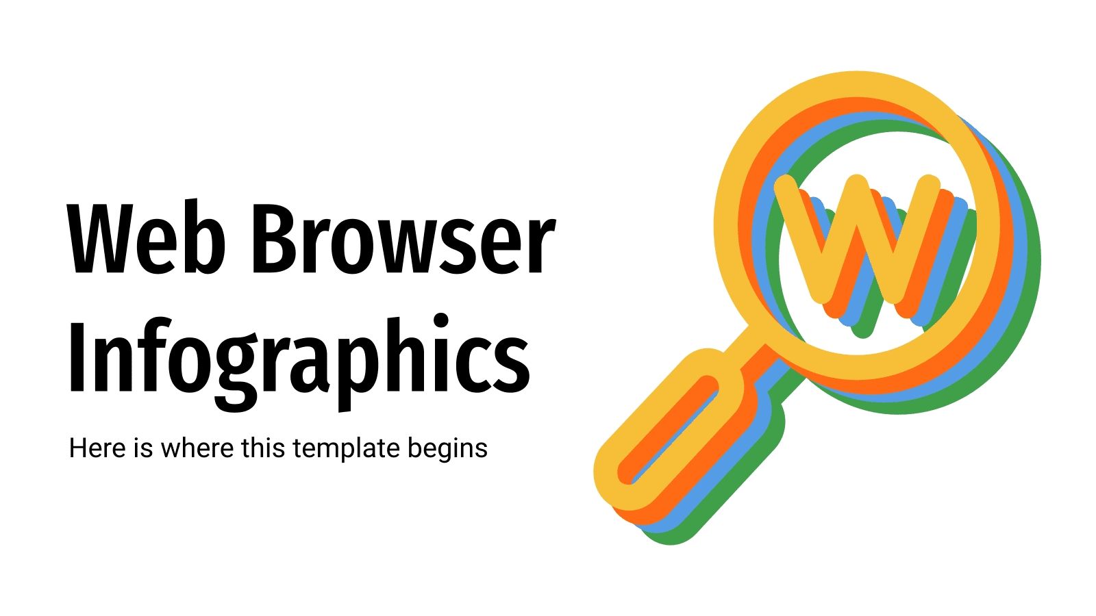 Web Browser Infographics for Google Slides and PowerPoint