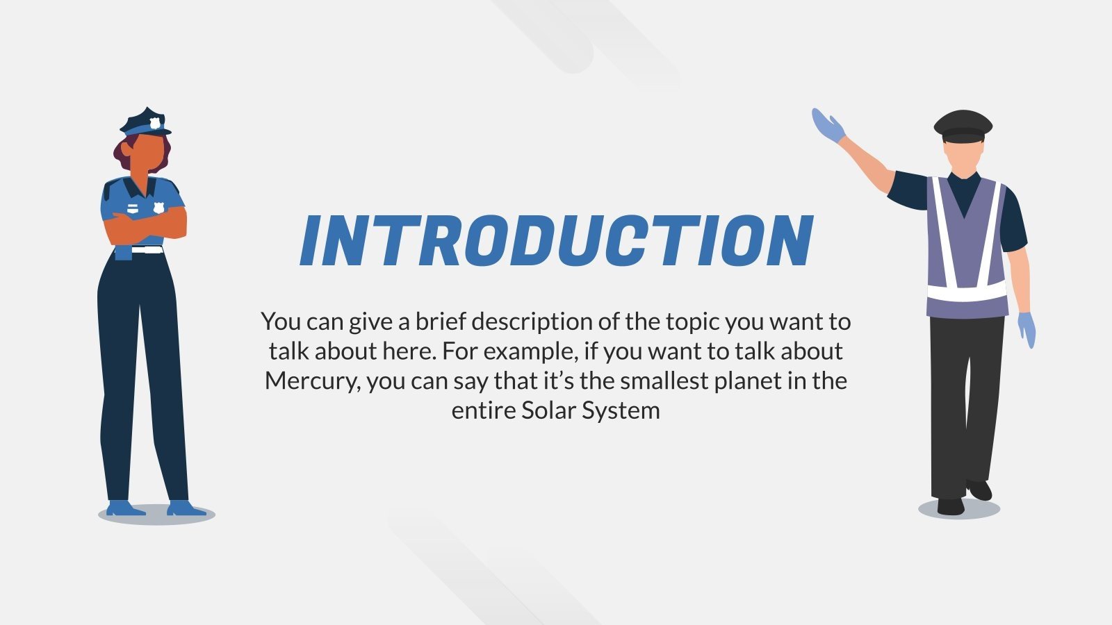 미국 경찰 계급: 법 집행 직위 | Google Slides