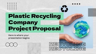 Free Google Slides & PowerPoint designs about recycling