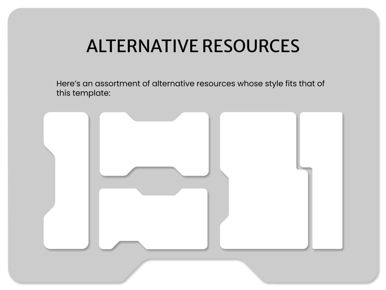 Simple Layers Style Research Poster | Google Slides & PPT