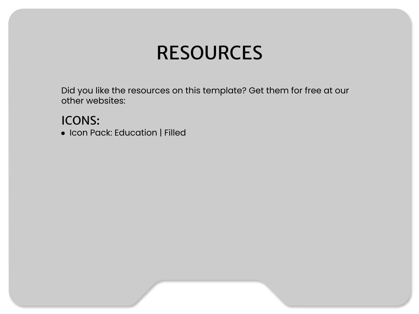 Simple Layers Style Research Poster | Google Slides & PPT