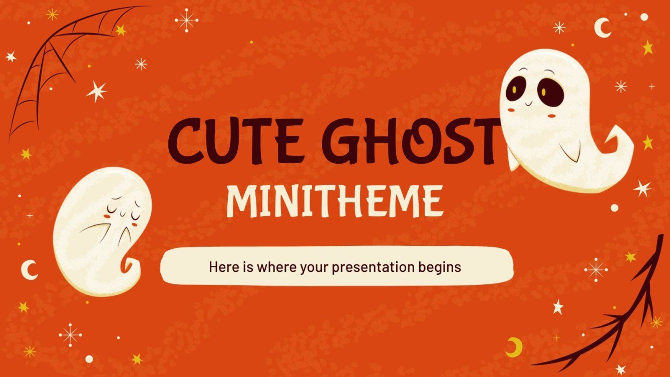 Free Scary Google Slides & PPT templates about Ghosts