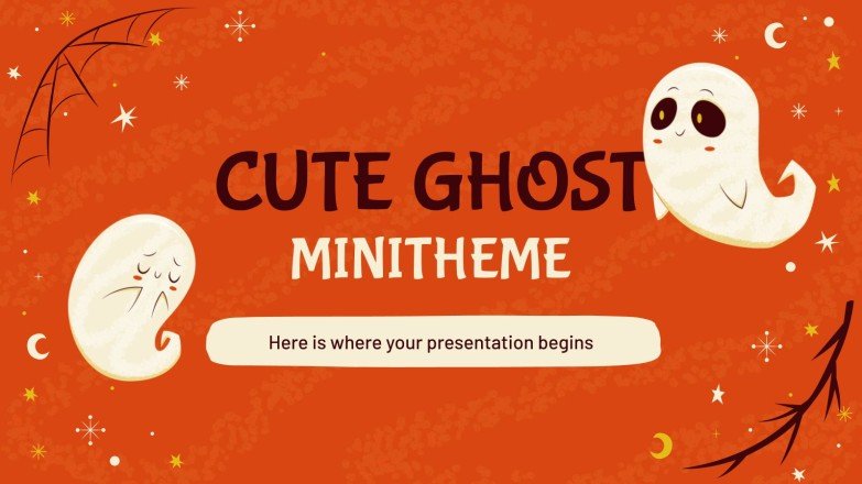 Free Scary Google Slides & PPT templates about Ghosts