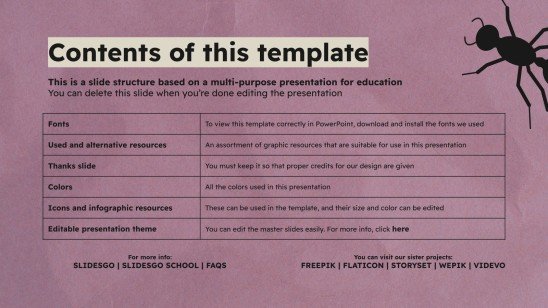 Ants Nests Lesson for Middle School | Google Slides & PPT