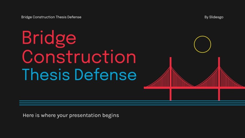 Free Bridge Google Slides and PowerPoint templates