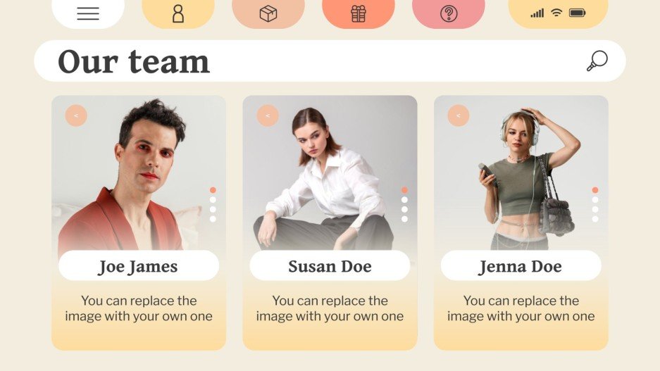 Fashion Shop App Prototype Pitch Deck | Google Slides & PPT