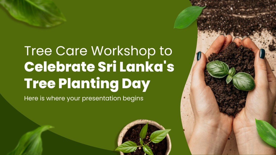 Tree Care Workshop to Celebrate Sri Lanka's Tree Planting Day