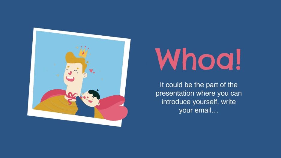 Father's Day Google Slides Theme and PowerPoint Template