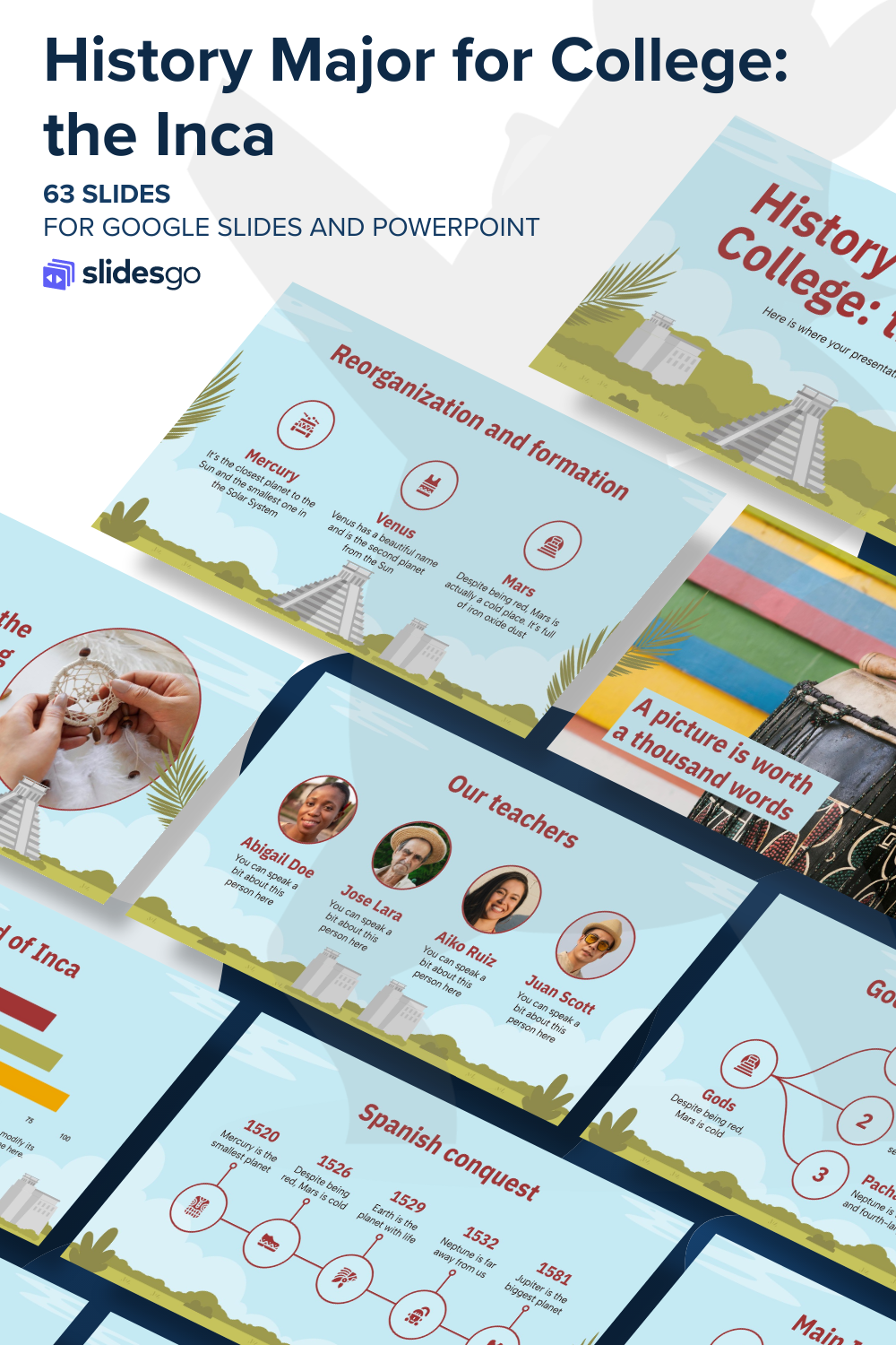 History Major for College: the Inca | Google Slides & PPT