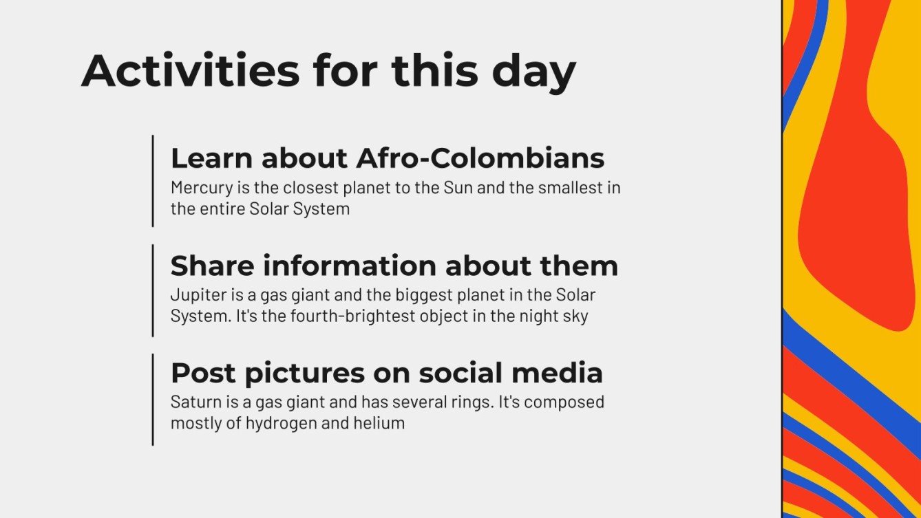 Afro-Colombian Day | Google Slides & PowerPoint template