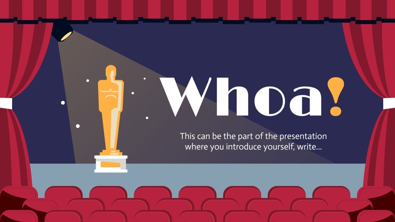 Movie Awards Ceremony | Google Slides and PowerPoint Template