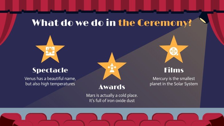 Movie Awards Ceremony | Google Slides and PowerPoint Template