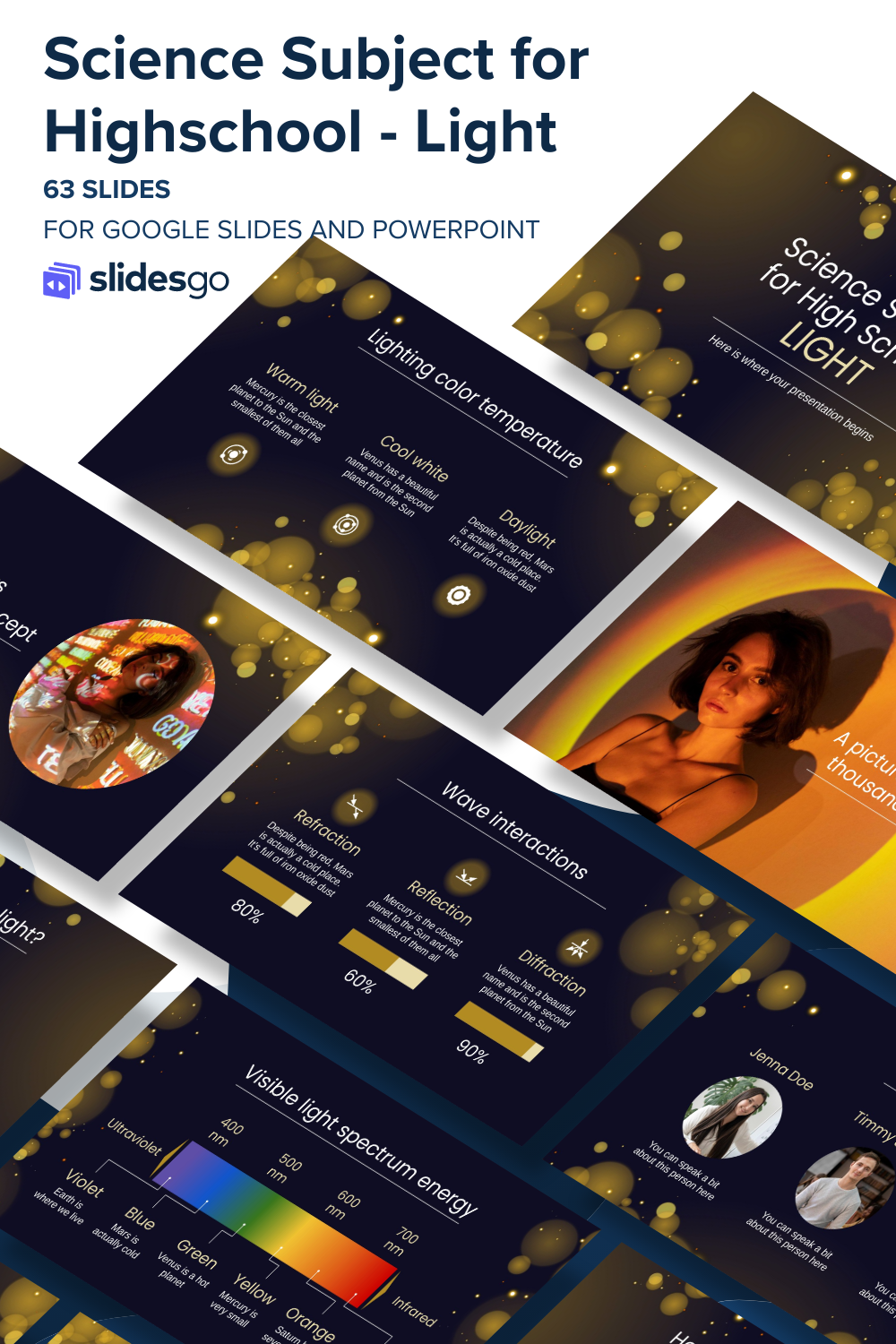 Science Subject for Highschool - 11th Grade: Light