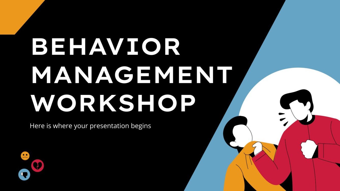 Behavior Management Workshop | Google Slides & PowerPoint