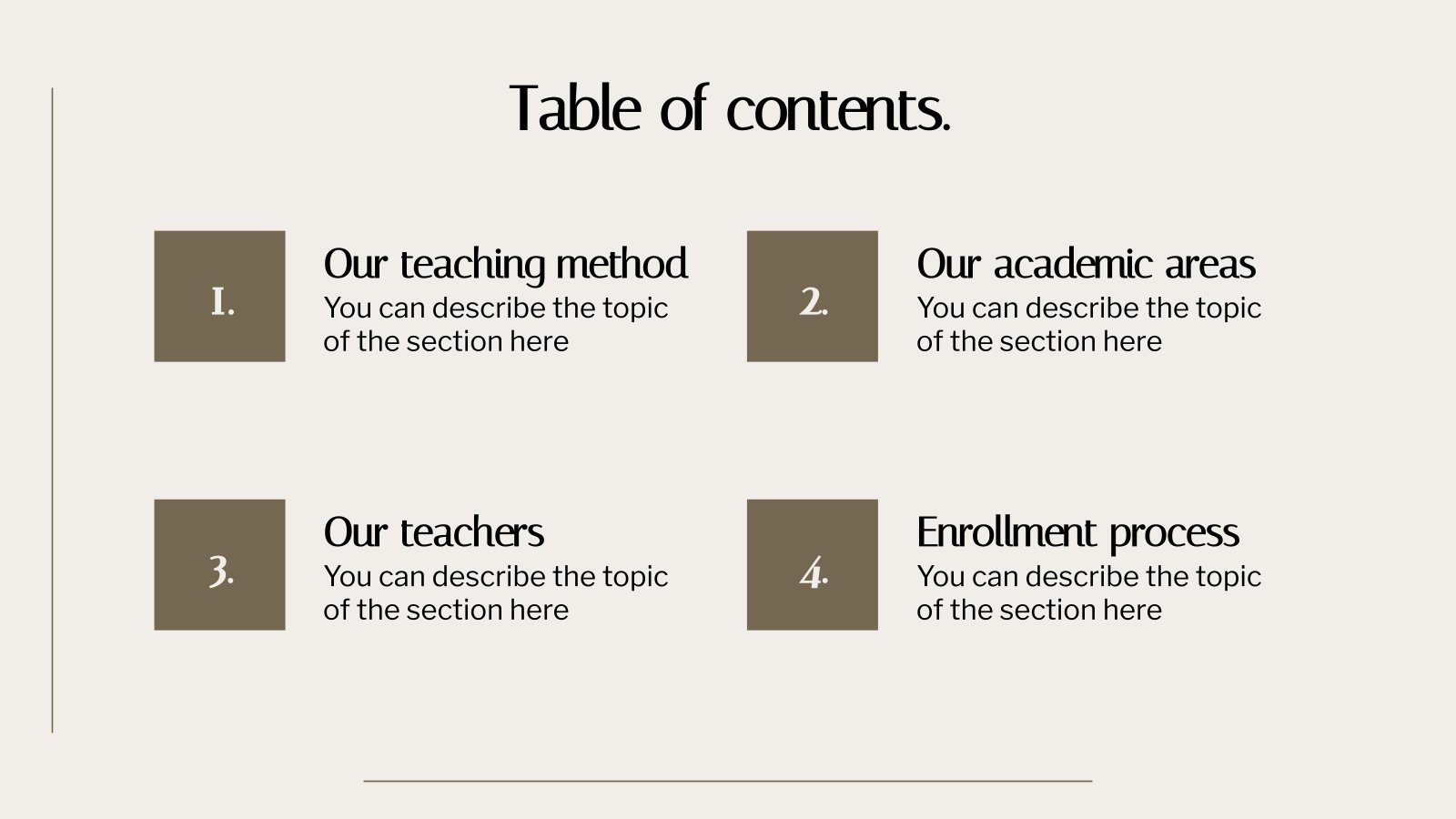 Bread and Pastry School Center | Google Slides & PPT