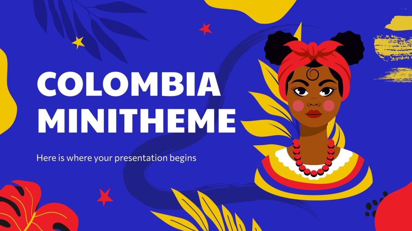 Minitema de Colombia | Google Slides y PPT