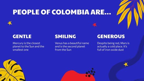 Minitema de Colombia | Google Slides y PPT