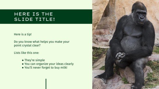 Into the Jungle Google Slides & PowerPoint template