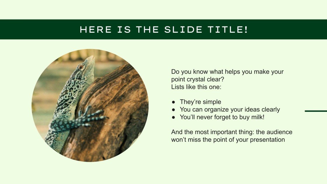 Into the Jungle Google Slides & PowerPoint template