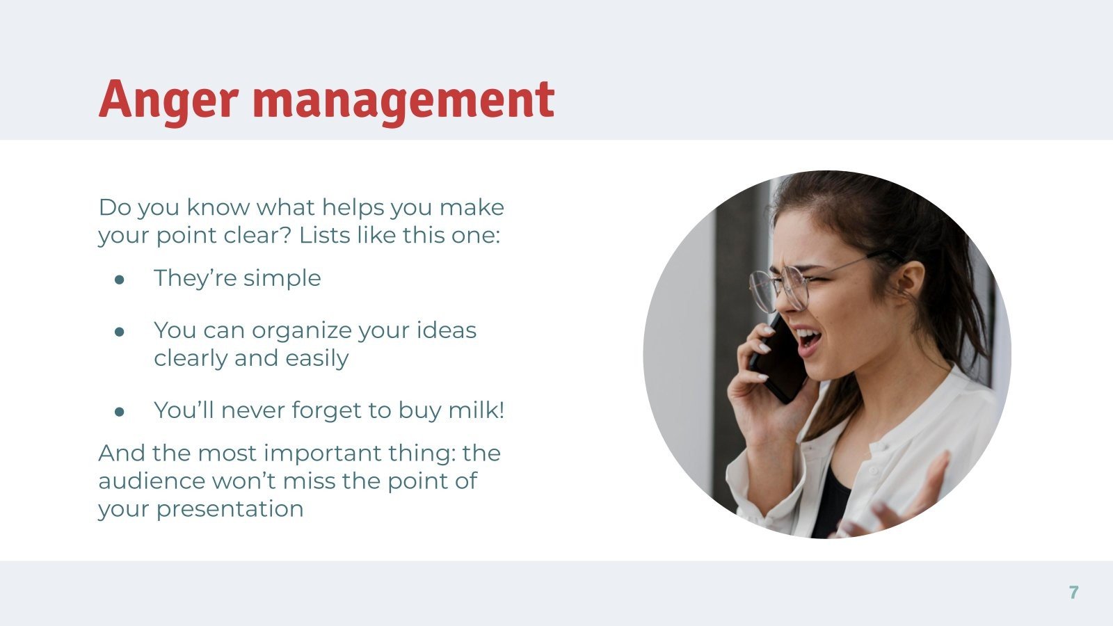 Psychology Major: Anger Management | Google Slides & PPT