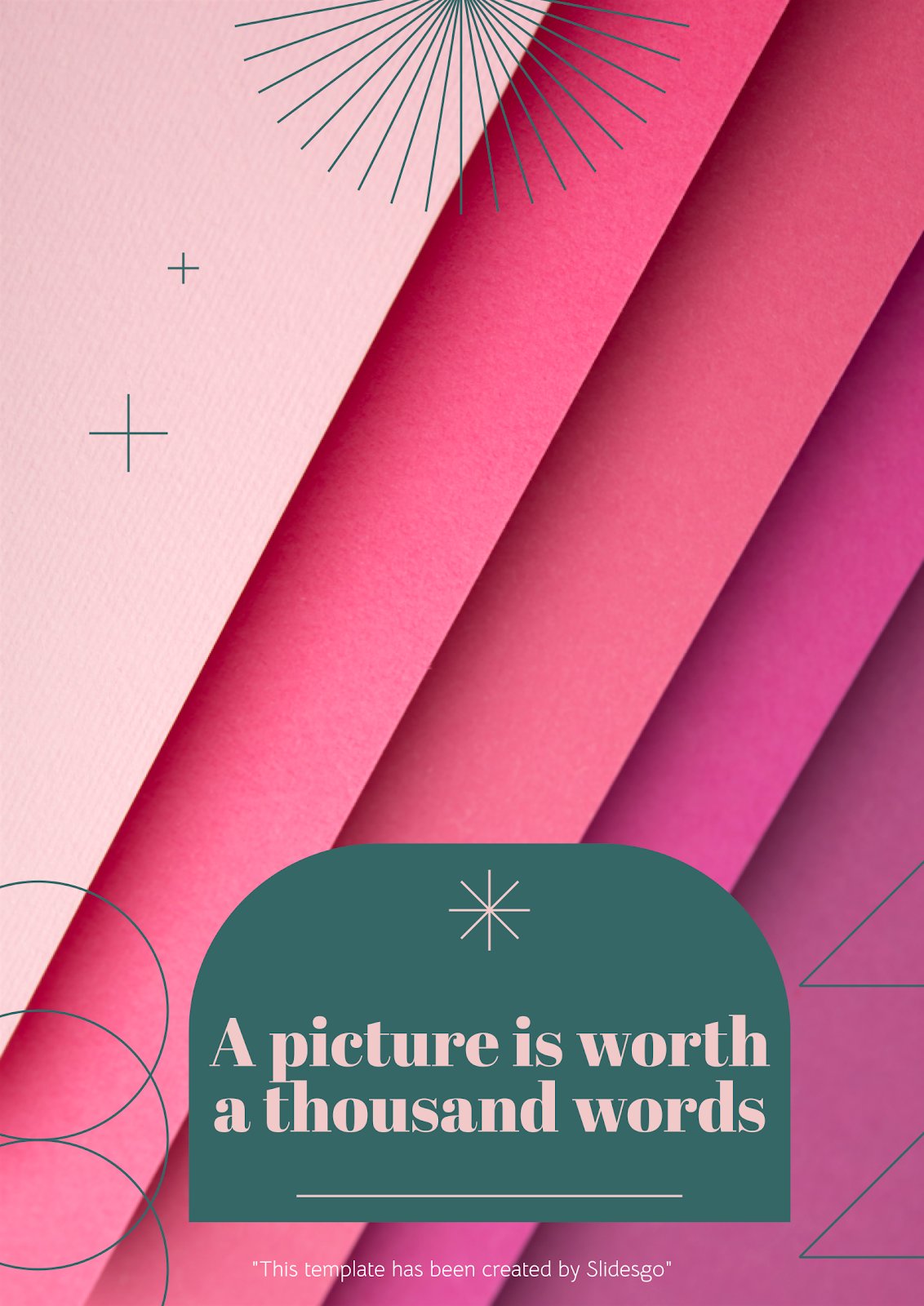 Geometric Abstract Shapes Style Student Book