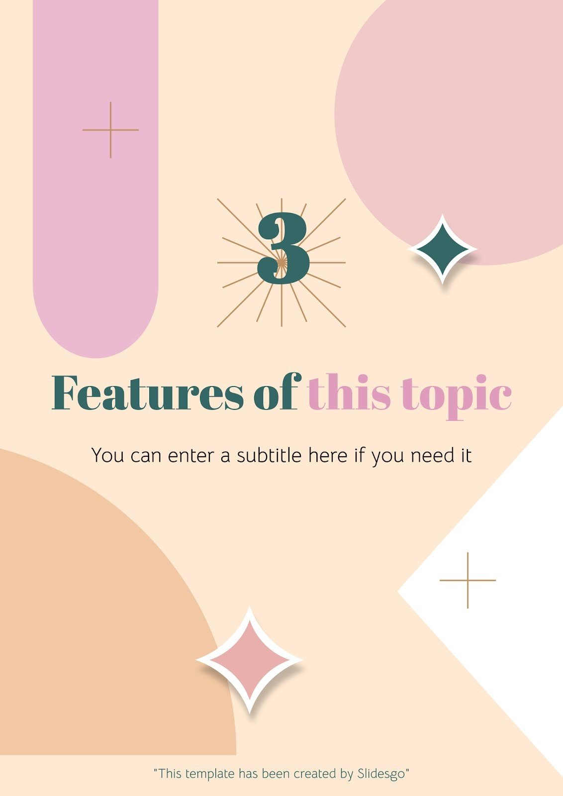 Geometric Abstract Shapes Style Student Book