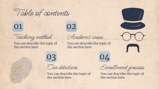 Detective Academy | Google Slides and PowerPoint Template