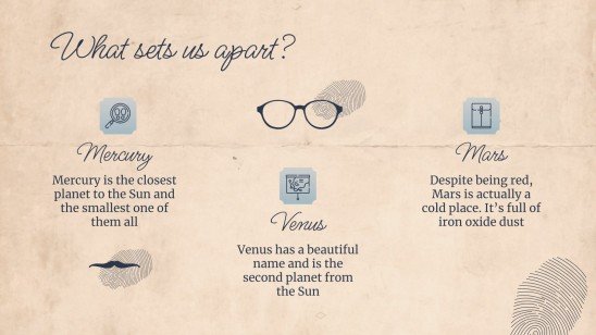 Detective Academy | Google Slides and PowerPoint Template