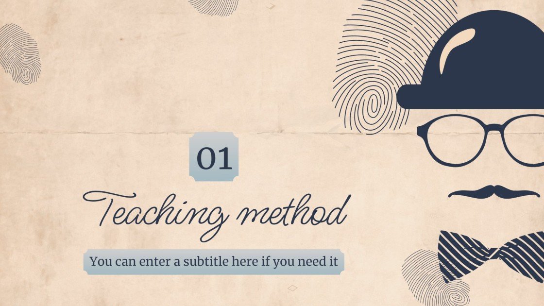 Academia de detectives | Google Slides y PowerPoint