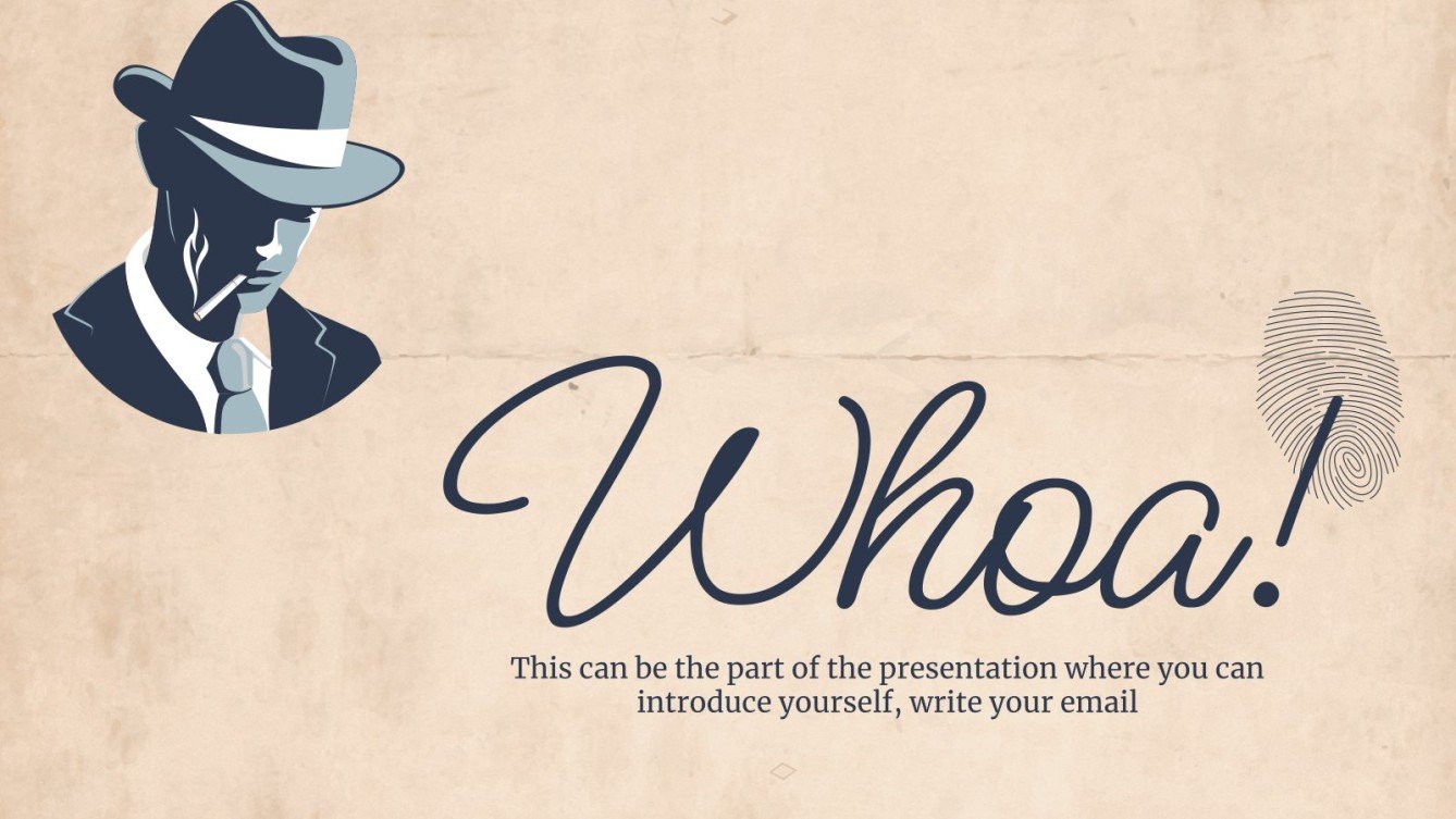 Detective Academy | Google Slides and PowerPoint Template