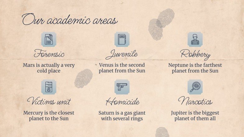 Academia de detectives | Google Slides y PowerPoint