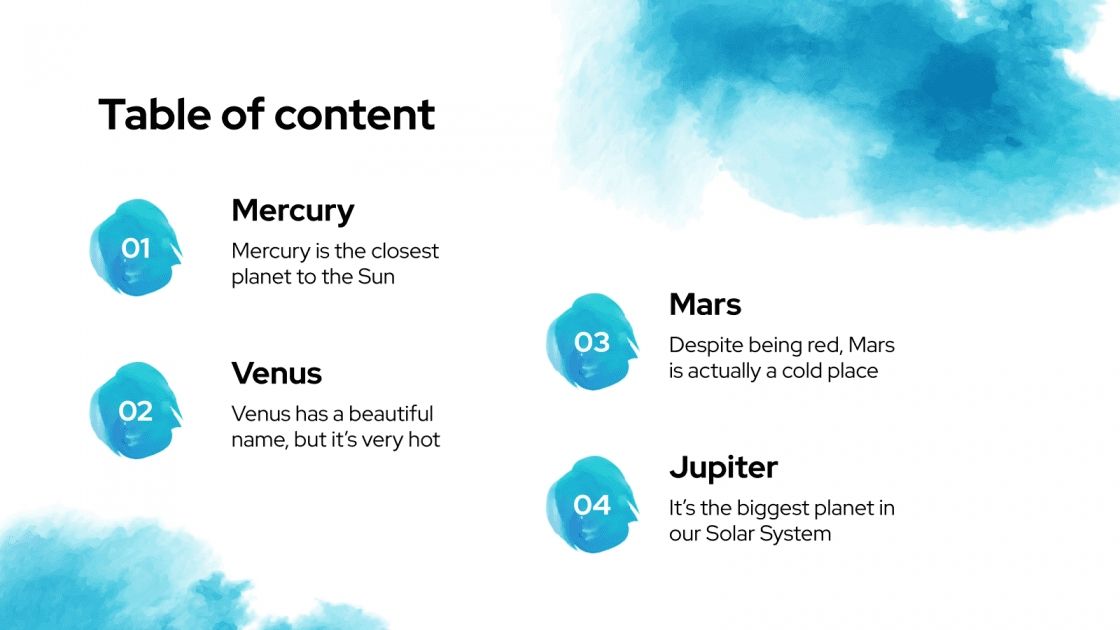 Brush Background Google Slides theme & PowerPoint template