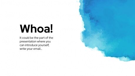 Brush Background Google Slides theme & PowerPoint template