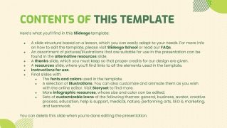 Natural Science Lesson Google Slides and PowerPoint template