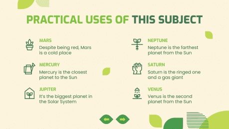 Natural Science Lesson Google Slides and PowerPoint template
