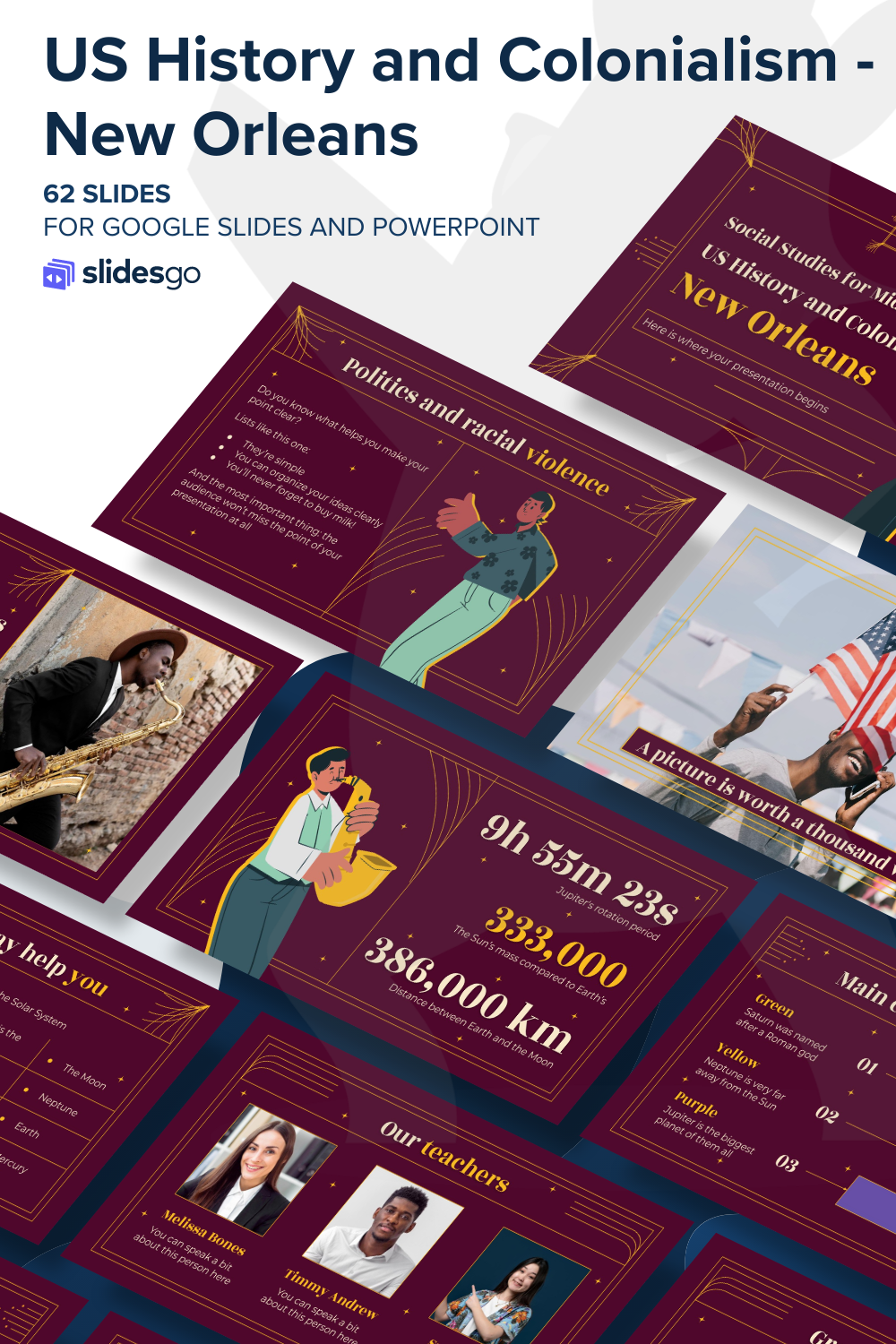 History of Jazz | Google Slides & PowerPoint