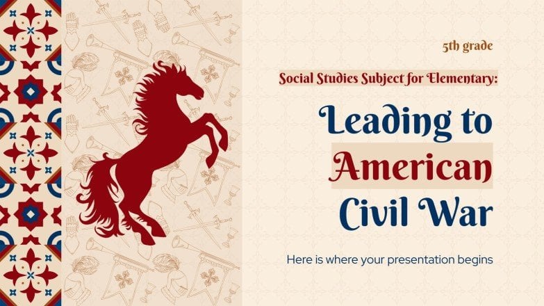 Social Studies for 5th Grade: Leading to American Civil War