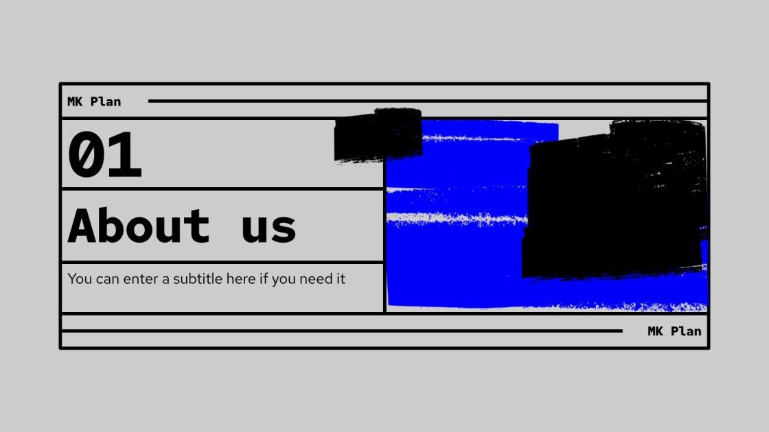 Basic Template: Simple Acid MK Plan | Google Slides & PPT