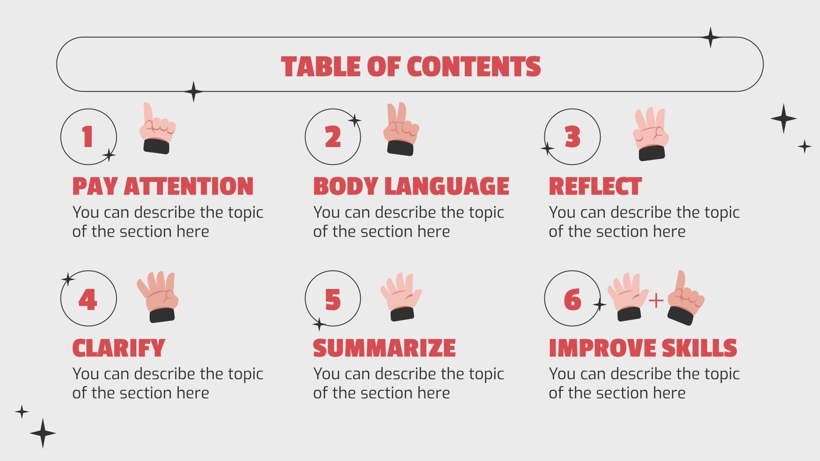 Nonverbal Communication Lesson for Elementary