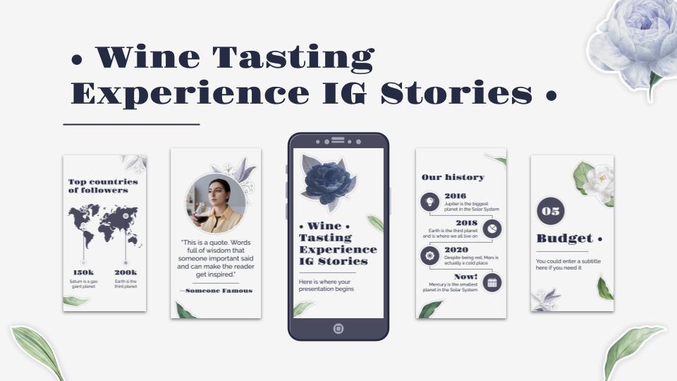 Experiência de degustação de vinhos - Histórias do IG