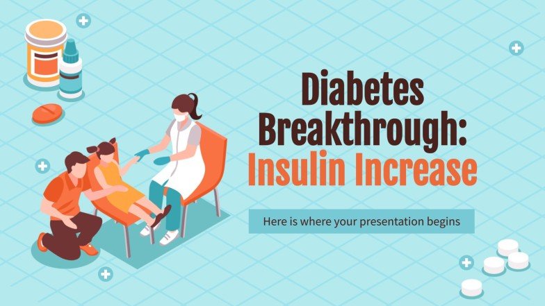 Free templates about Diabetes for Google Slides & PowerPoint