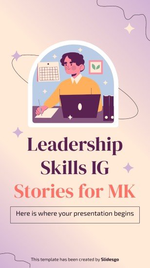 Leadership Skills IG Post for MK | Google Slides & PowerPoint