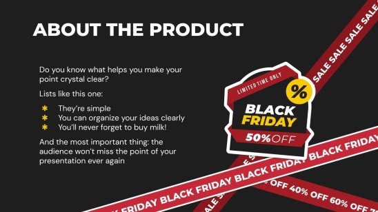 Black Friday Creative Campaign | Google Slides & PowerPoint