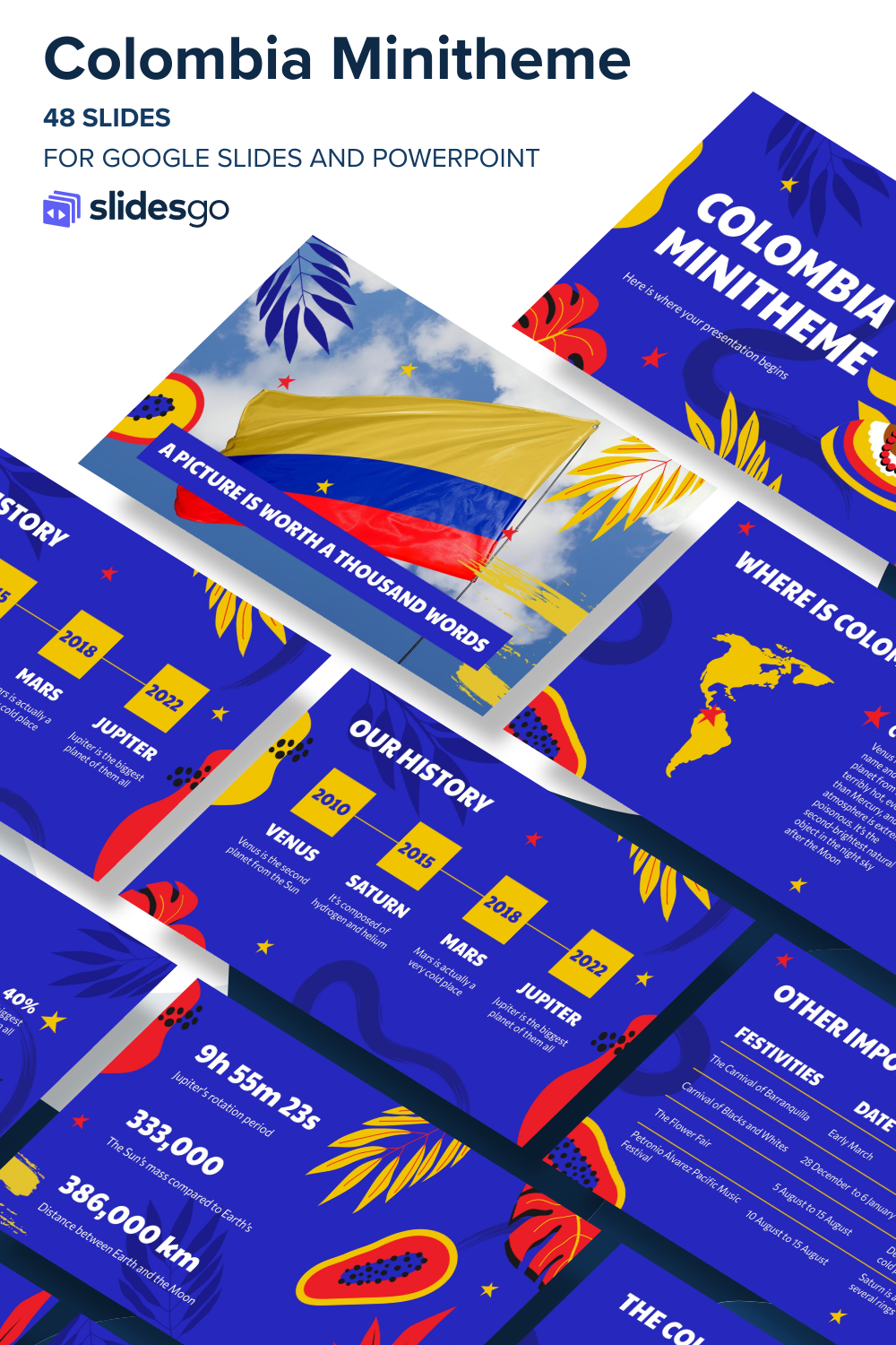 Colombia Minitheme | Google Slides & PowerPoint