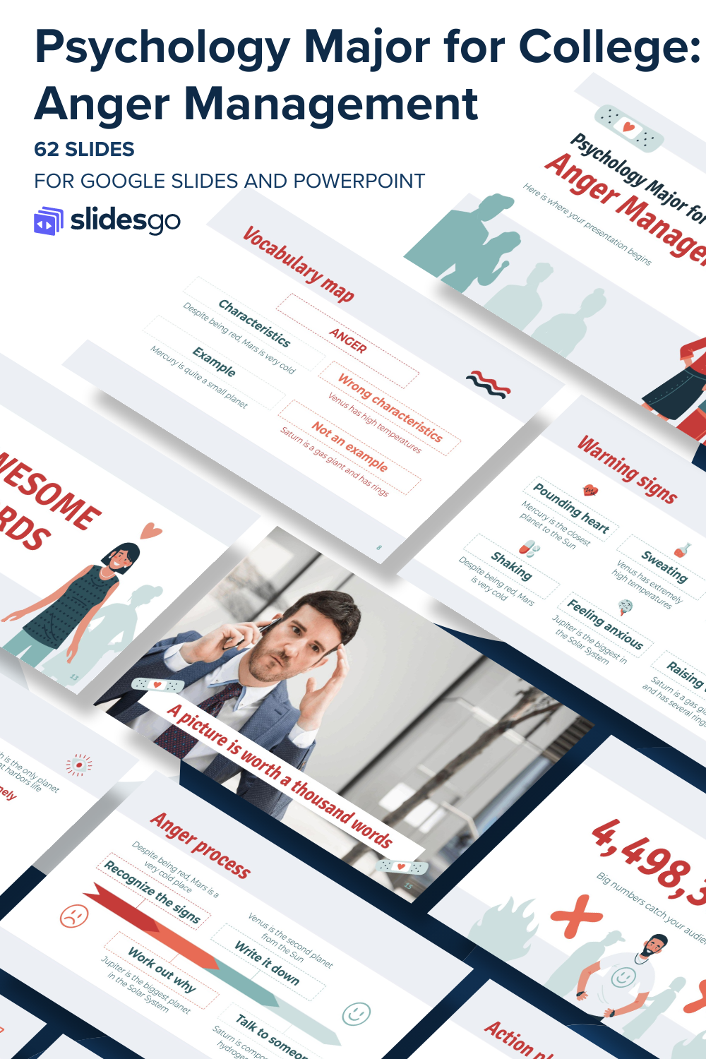Psychology Major: Anger Management | Google Slides & PPT