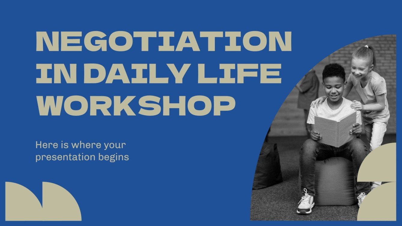 Negotiation in Daily Life Workshop | Google Slides & PPT