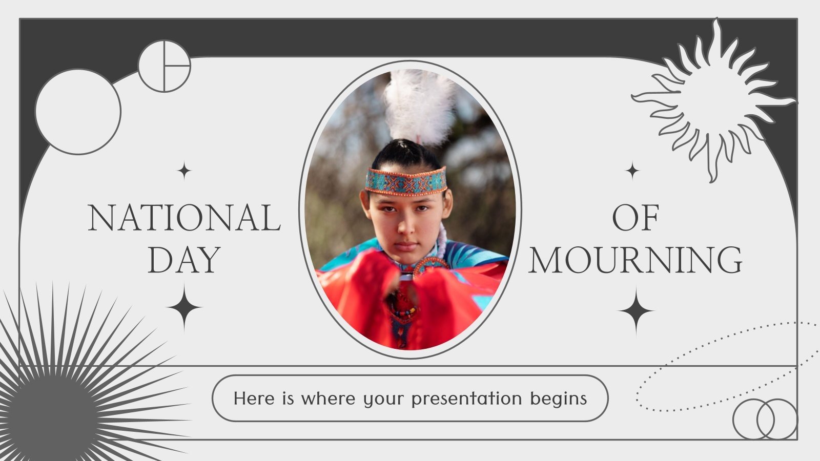 National Day of Mourning | Google Slides & PowerPoint