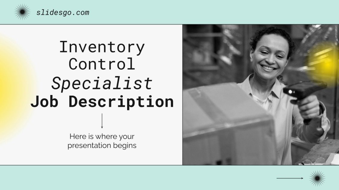 Inventory Control Specialist Job Description Google Slides