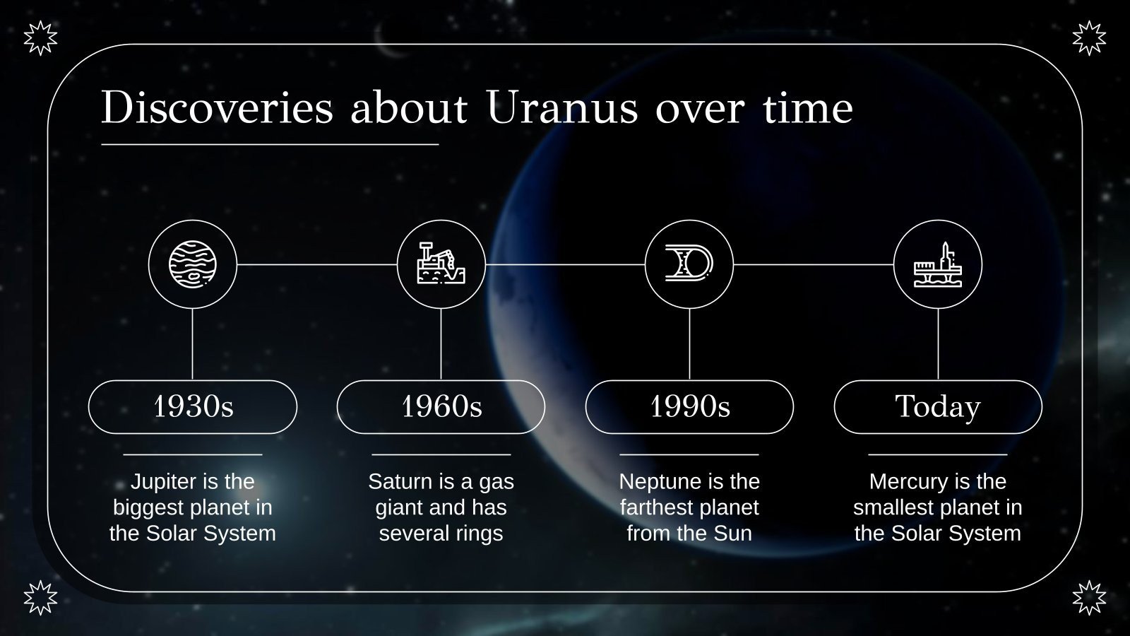 Modern Blue Uranus Minitheme | Google Slides & PowerPoint